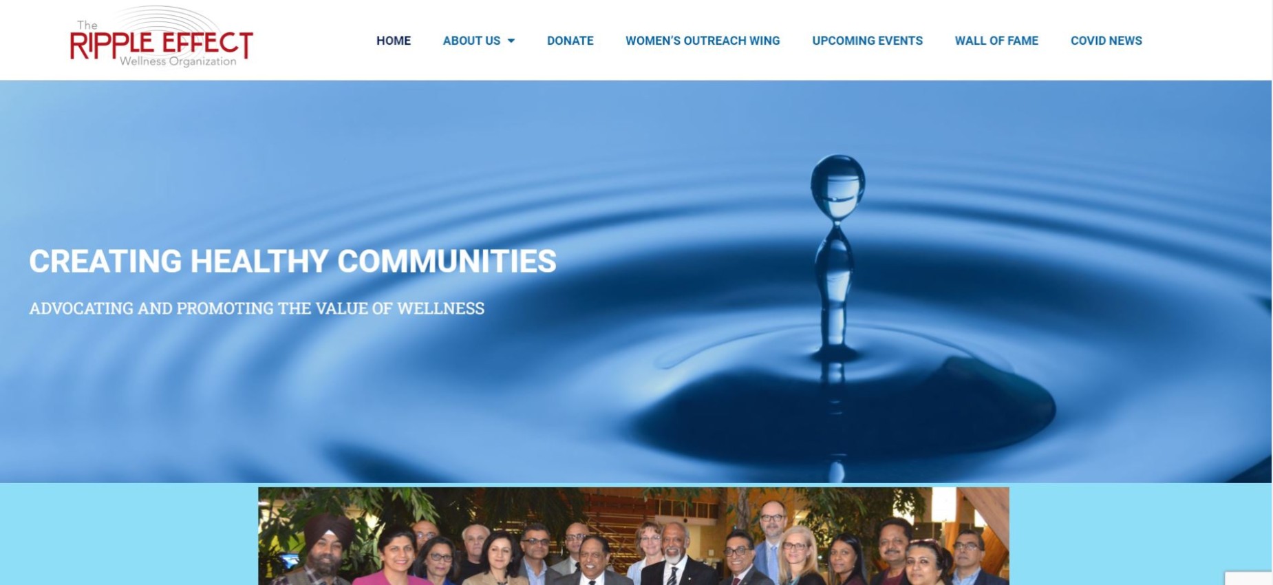 Home - The Ripple Effect Wellness Organization | Creating Healthy ...